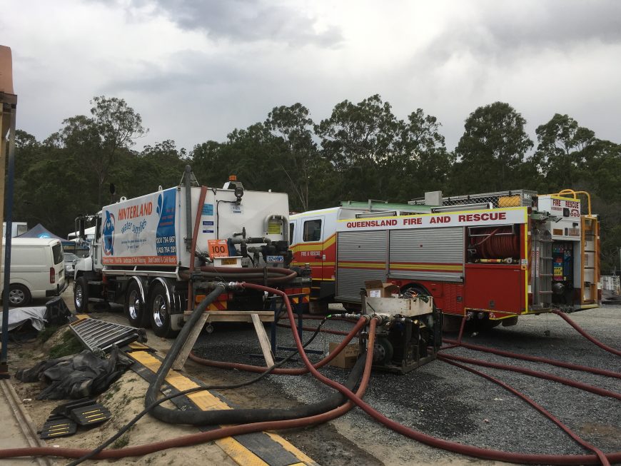 Fire Fighting - Hinterland Water Supplies